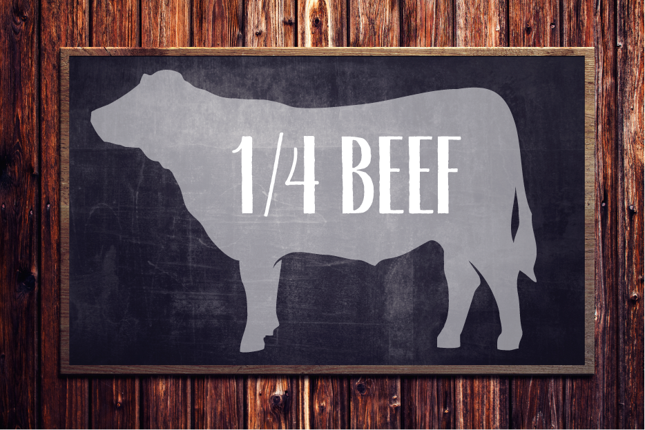 1/4 Bulk Beef Package | Pine House Farm and Cattle